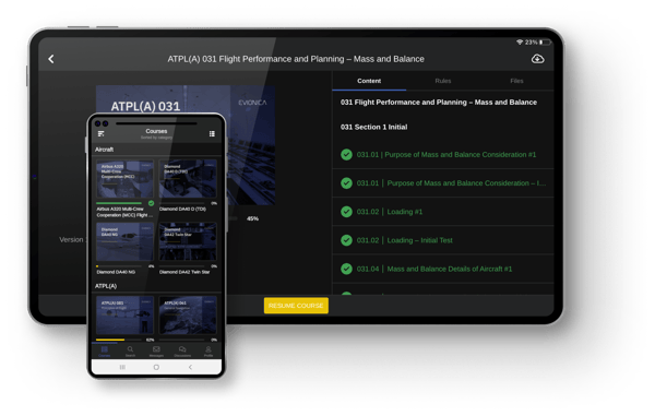 Evionica — Learning Management System (LMS)